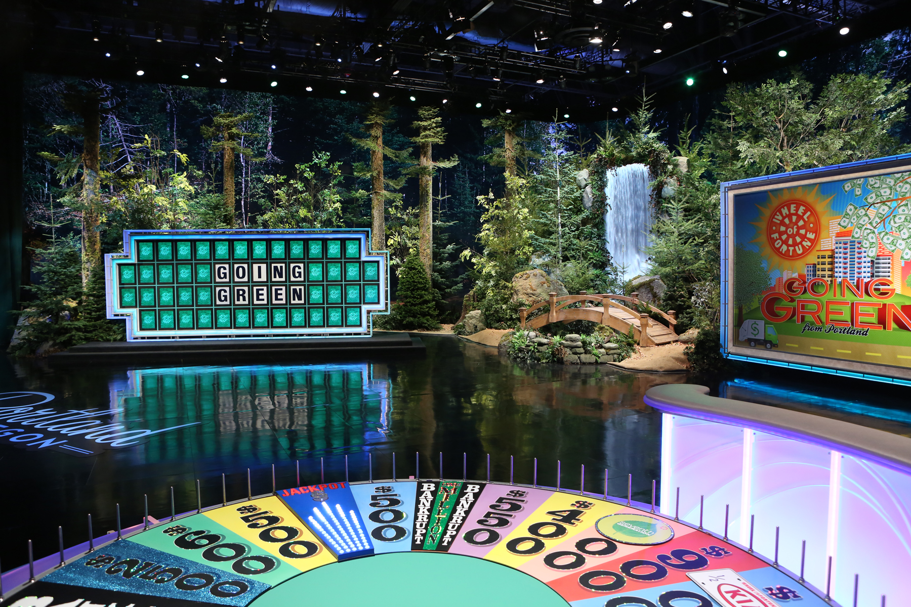 Wheel of Fortune - Going Green Week From Portland | The Confluence